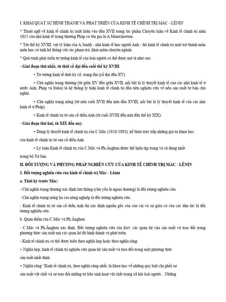 Chương 1 KTCT OTSV | PDF