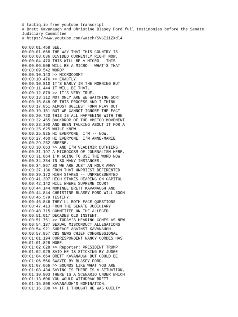 Tactiq Free Transcript SVGIiiZXdl4 | PDF | Politics Of The United ...