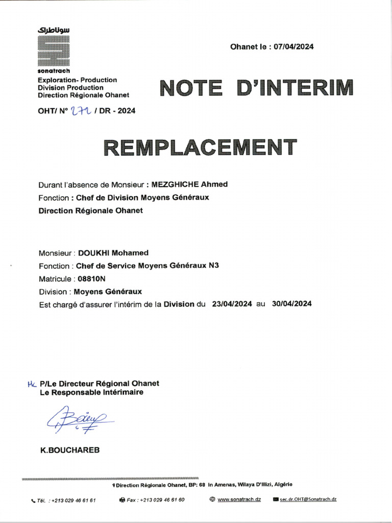 0272 Note D'interim Doukhi Med | PDF