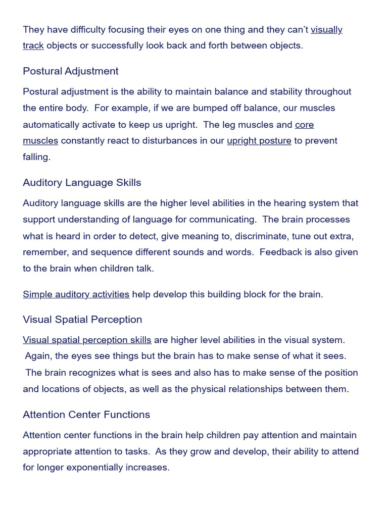 The Sensory Pyramid of Learning - Foundation for Development - 7 | PDF