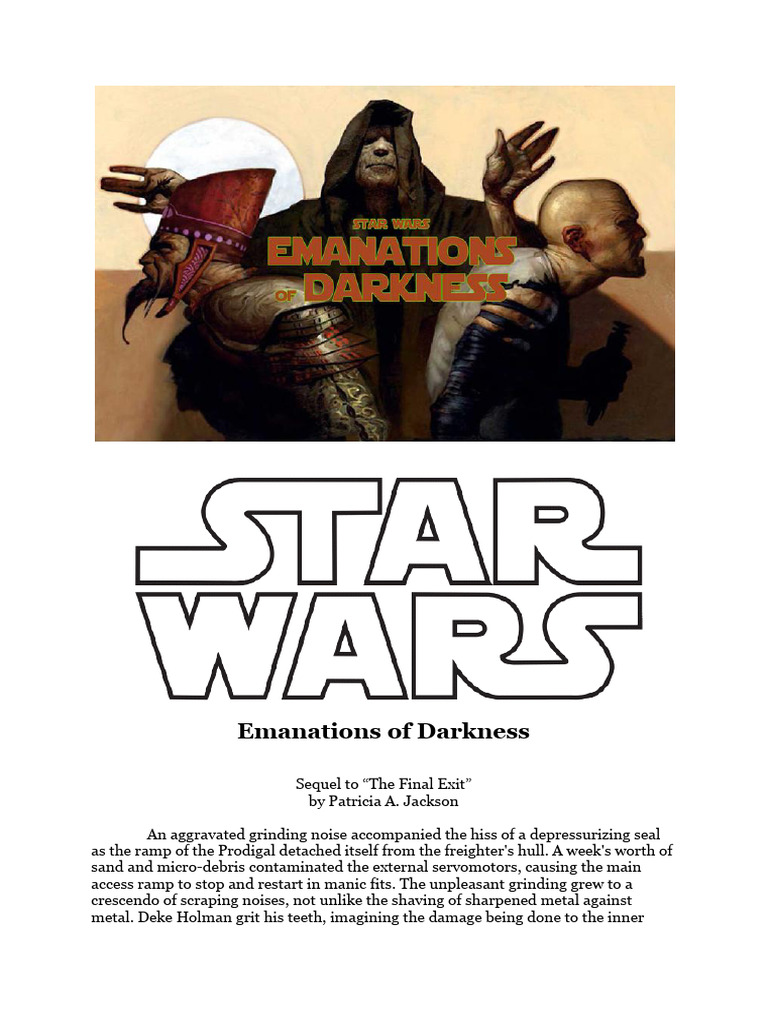 Emanations of Darkness | PDF | Palpatine | Jedi
