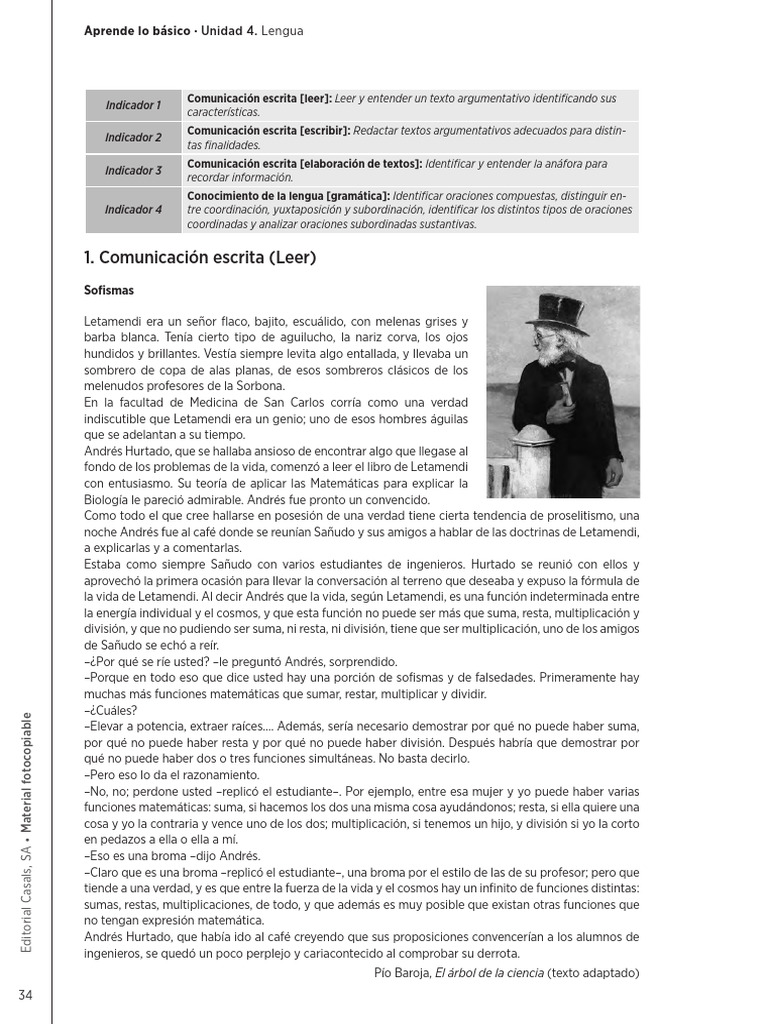 Aprende Lo Basico Unidad 4 Lengua - 1665021 | PDF | Residuos | Adverbio