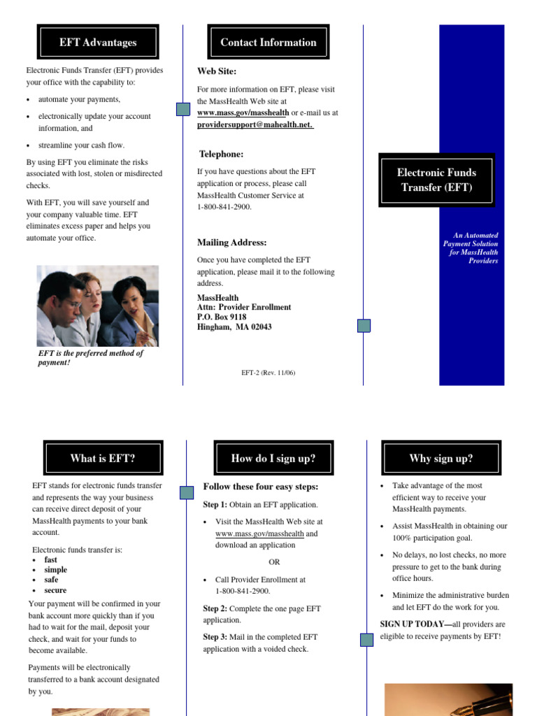 Eft Brochure | Download Free PDF | Banks | Banking