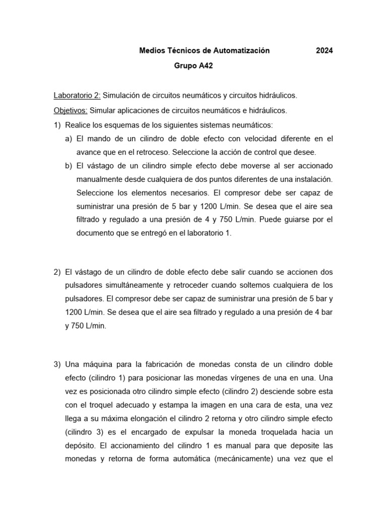 A42 - Laboratorio 2 | PDF | Ingeniería mecánica