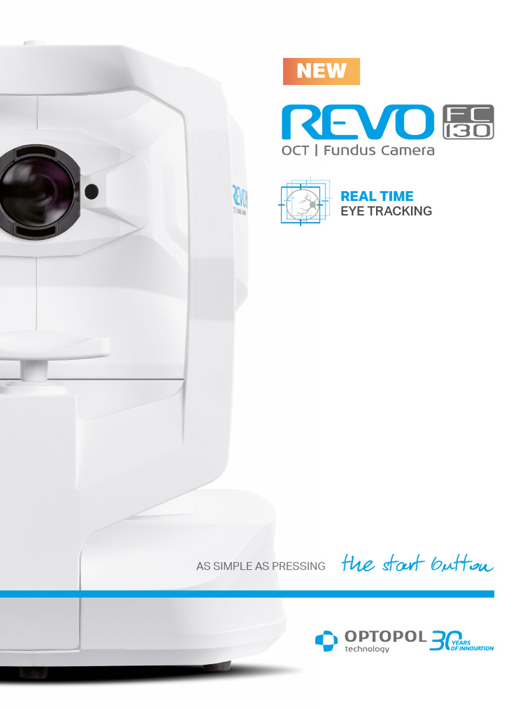 OCT Revo FC 130 EU-304 Paquimetro | PDF | Retina | Vision