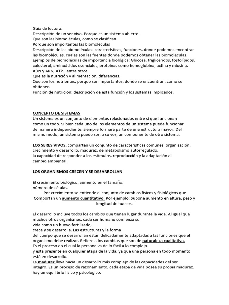Bases Neurofisiologicas Resumen Parcial | PDF | Metabolismo | Organismos