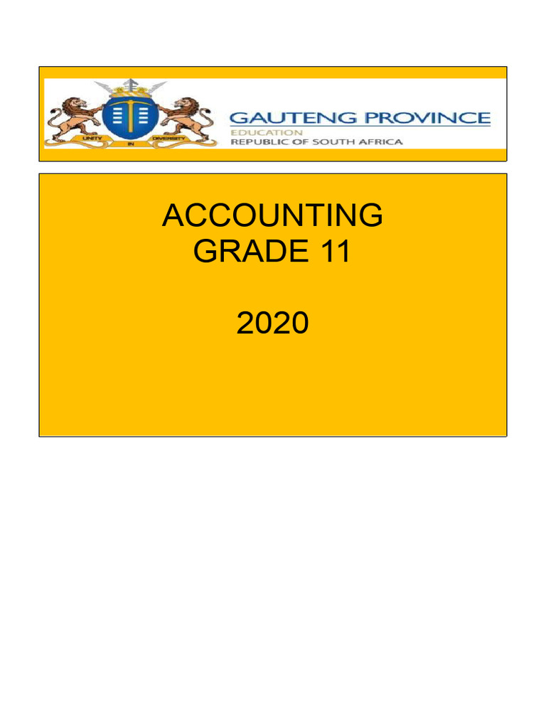 Grade 11 Partnership Financial Statements | PDF | Debits And Credits ...