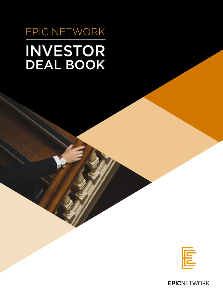 EPIC Network Investor Deal Book | PDF | Mergers And Acquisitions | Entrepreneurship