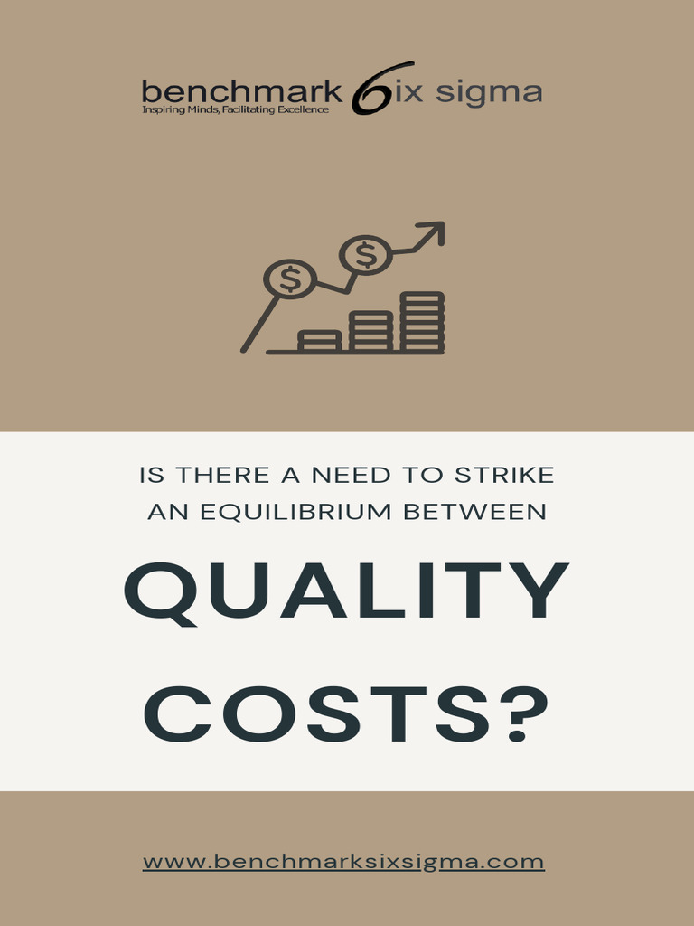 Quality Costs | PDF | Finance & Money Management