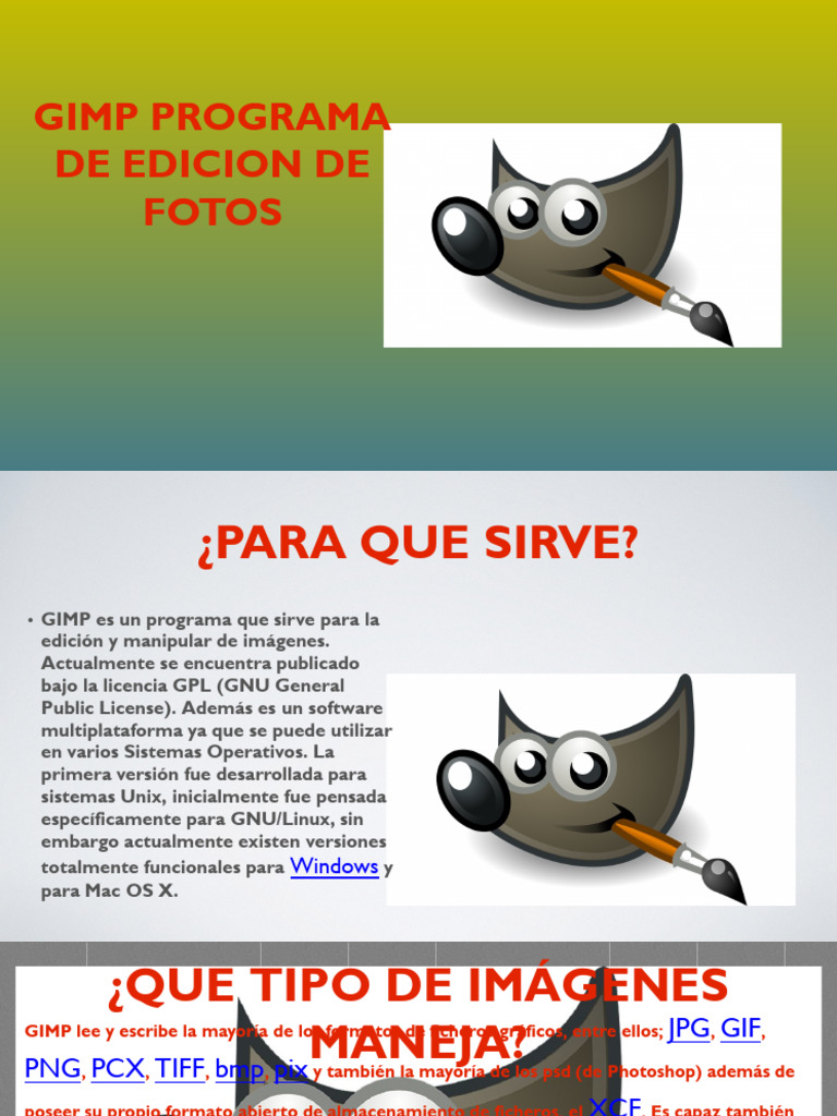 Gimp | PDF | Píxel | Informática