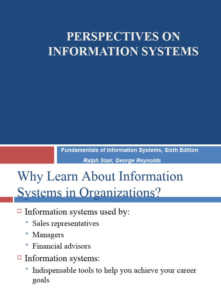 Understanding Information Systems in Business | PDF | Information ...