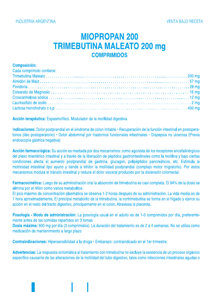 MIOPROPAN_200 | PDF