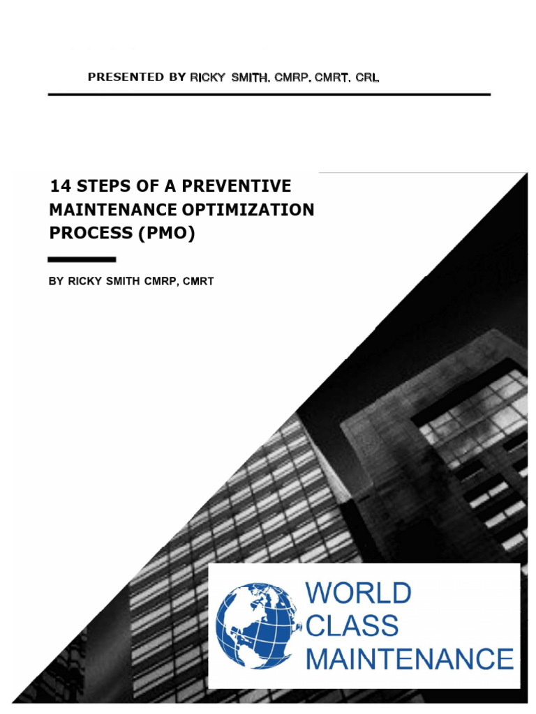 14 Steps of PM Optimization Process PMO | PDF | Business