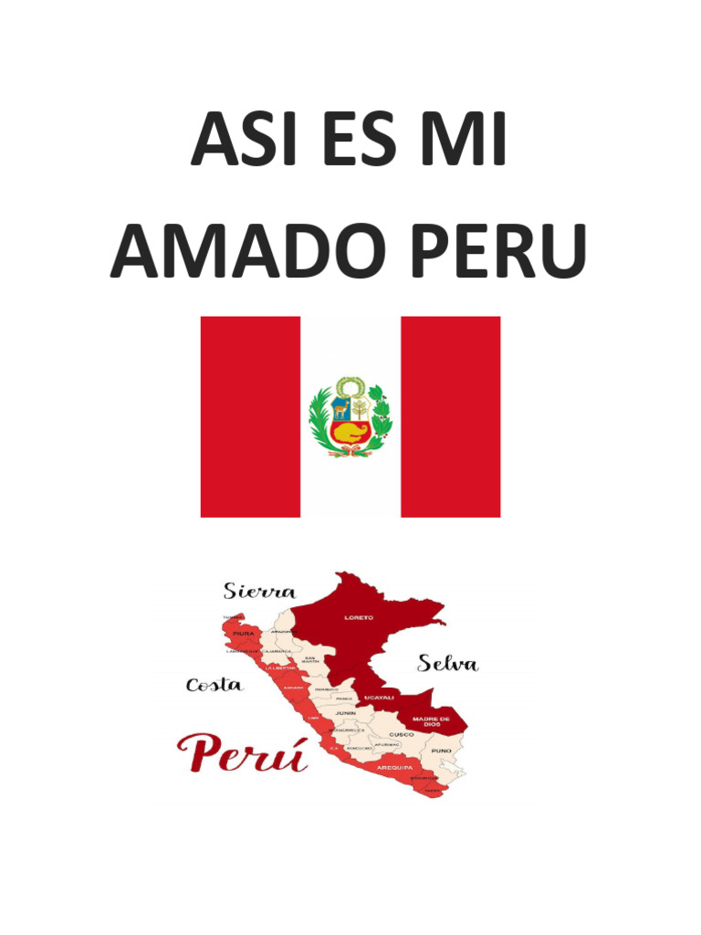 Album Mi Peru | PDF | Ciencias sociales | Cocina, comidas y vino