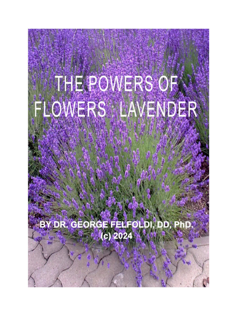 2024 - George Felfoldi (eBook-Health) - The Powers of Flowers, Lavender ...