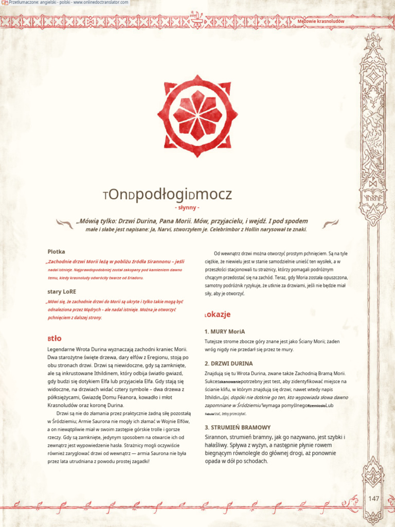 Moria 3.3.en - PL | PDF