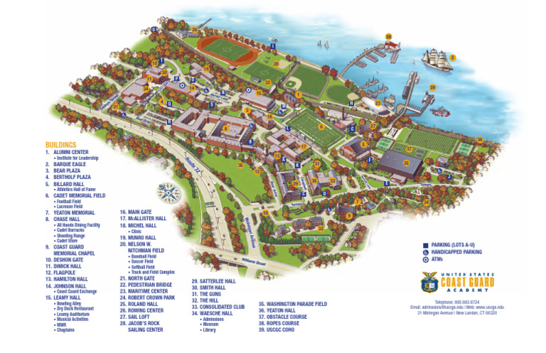 Uscga Campusmap | PDF