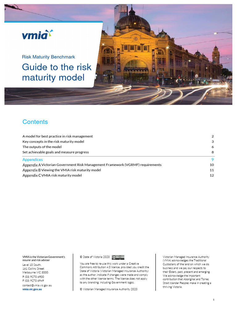 Guide To Risk Maturity Model | PDF | Risk Management | Risk