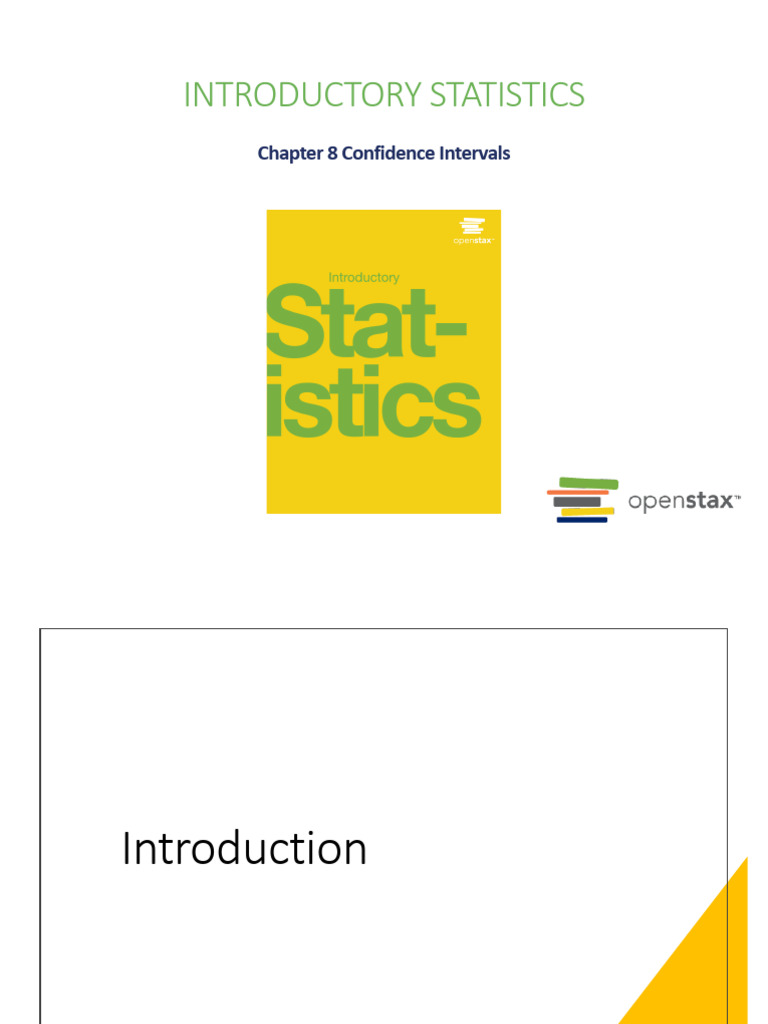 Lecture Note 21 | PDF | Confidence Interval | Estimator Lecture Note 21 | PDF | Confidence Interval | Estimator