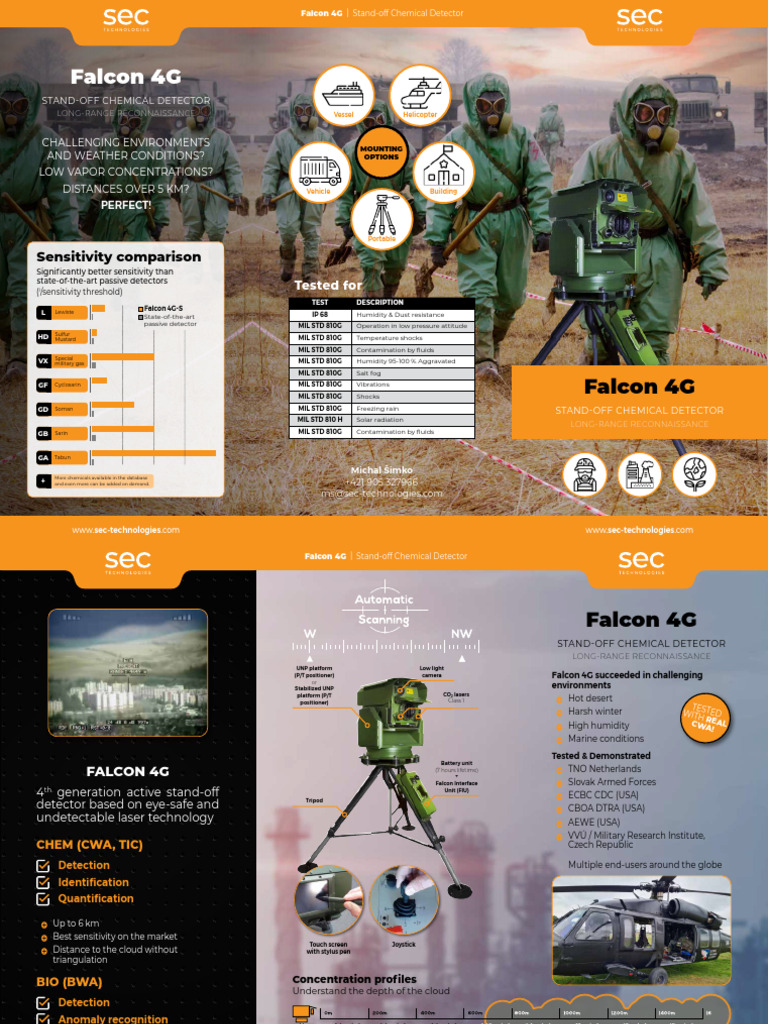 SEC+Falcon+4G+leaflet+EN+2022 05+web | PDF | Sensor | Humidity