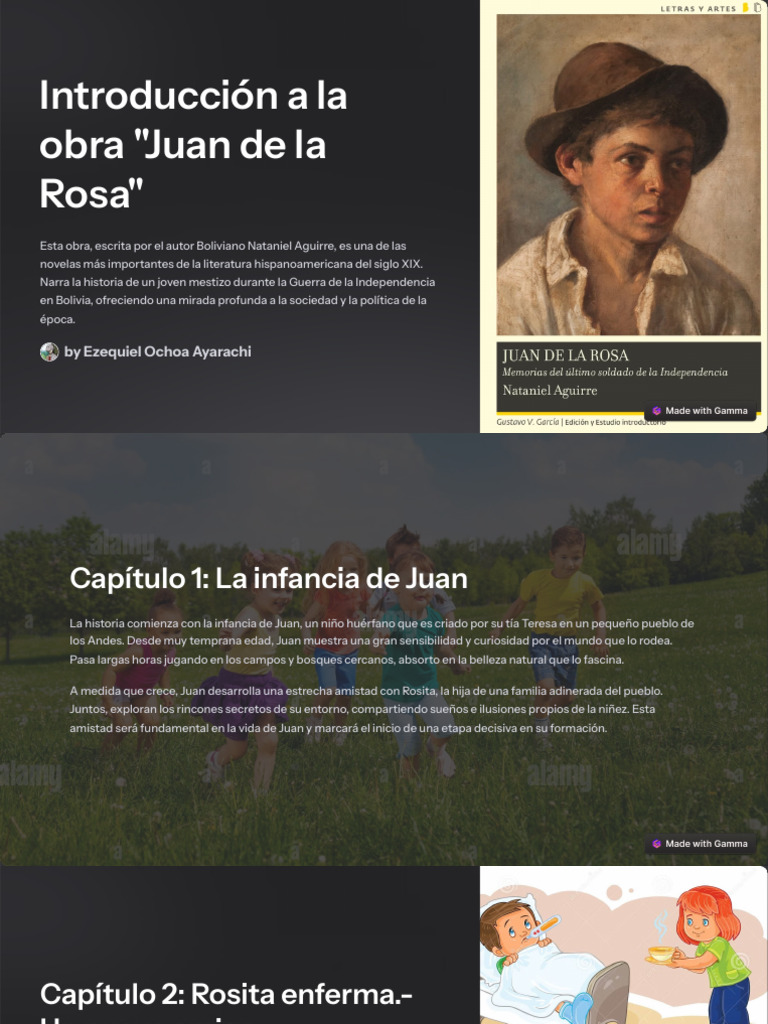Introduccion-a-la-obra-Juan-de-la-Rosa | PDF