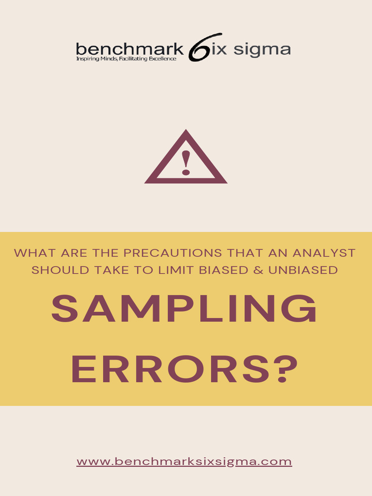 Sampling Errors | PDF | Sampling (Statistics) | Bias Of An Estimator