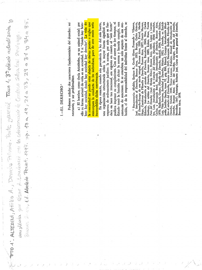 P01 - (Alterini) Derecho Privado | PDF