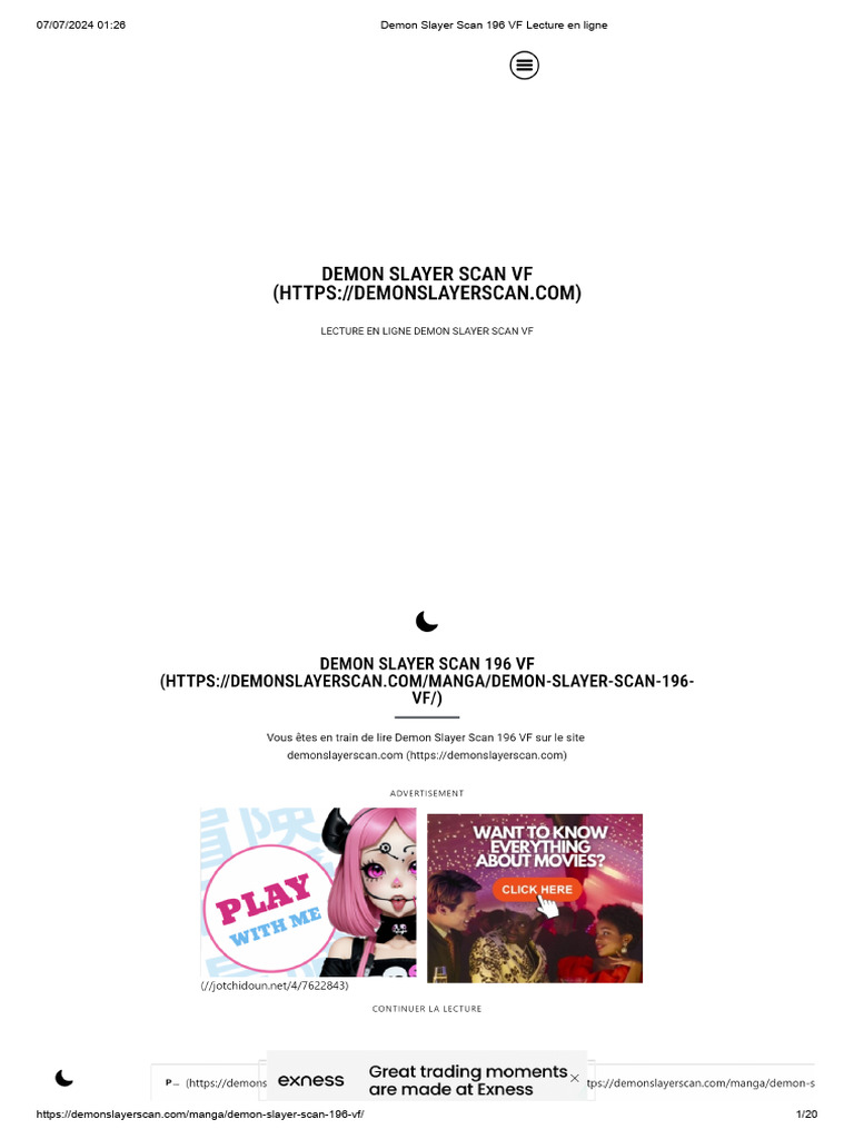 Demon Slayer Scan 196 VF en Ligne | PDF