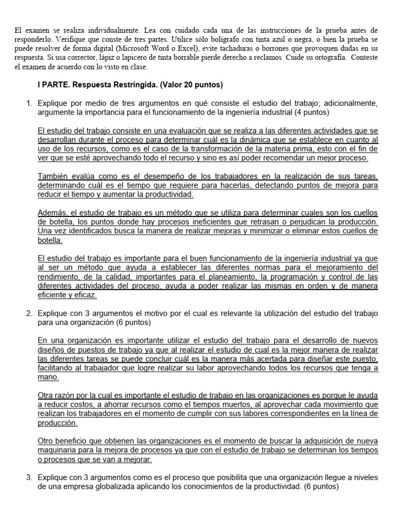 Prueba Parcial 1 Subir | PDF | Business | Mercado (economía) Prueba Parcial 1 Subir | PDF | Business | Mercado (economía)