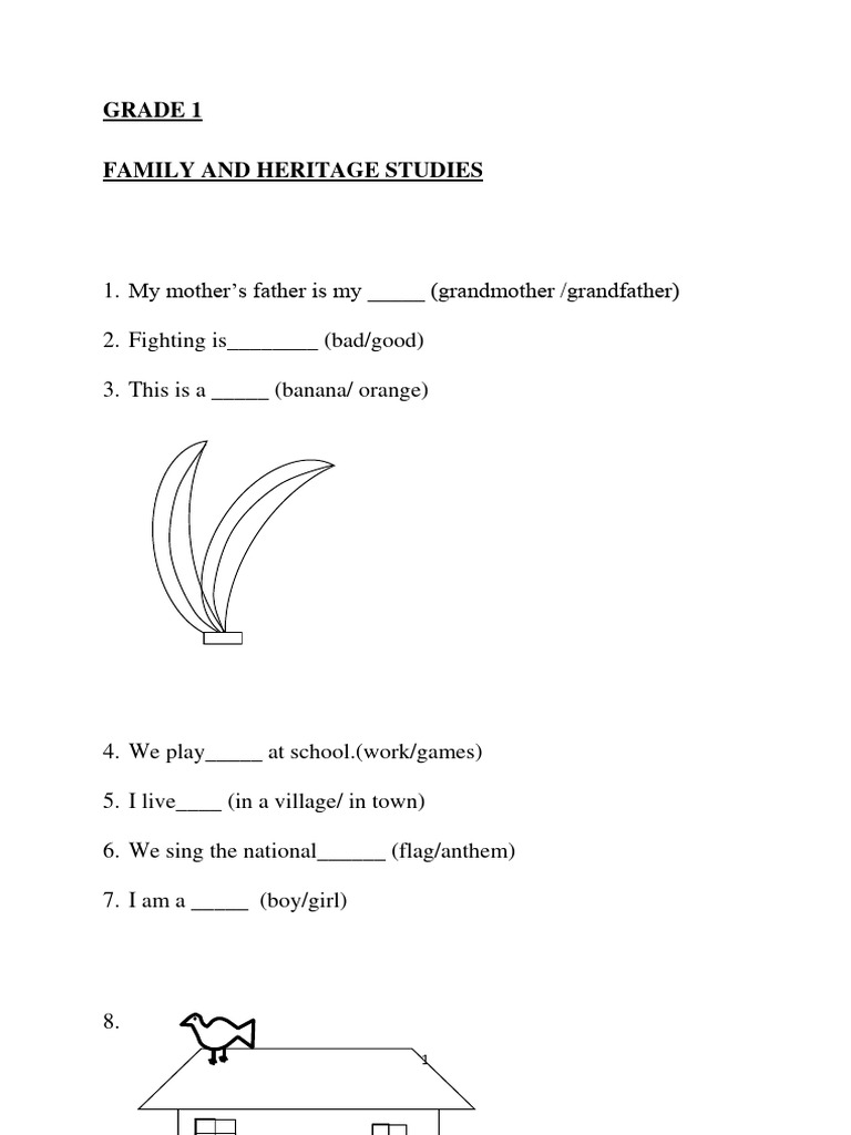 GRADE 1-3 REVISION | PDF