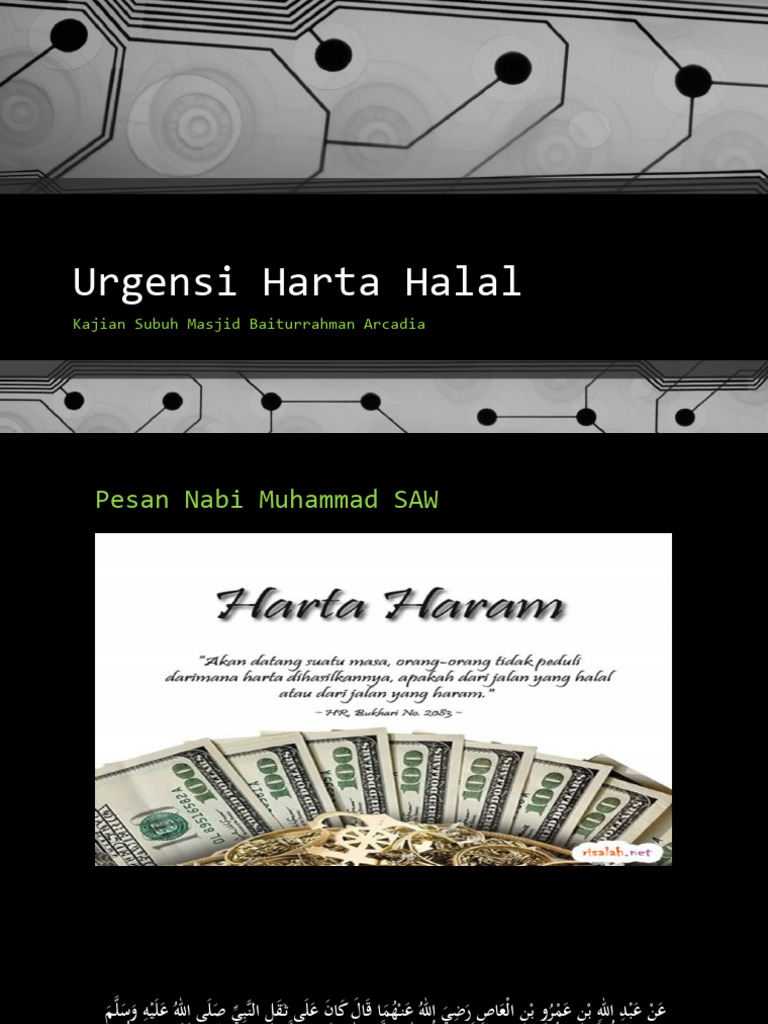 Urgensi Harta Halal dalam Islam | PDF