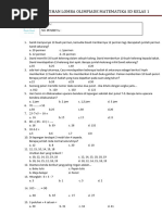 Contoh Soal Olimpiade TK | PDF