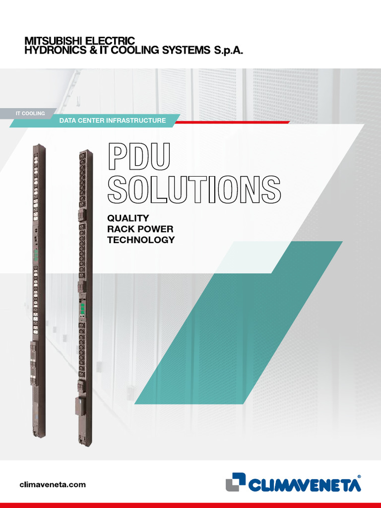 CV_CLIMAVENETA_PDU_ENG | PDF | Computer Network | Mains Electricity