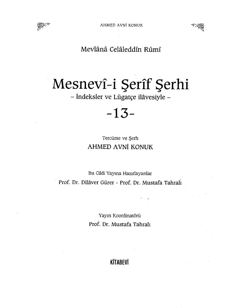 MESNEVI_13.CILT | PDF