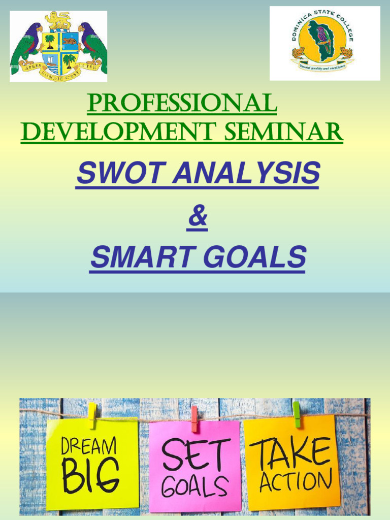 2 SWOT Analysis SMART Goals Students Copy - ppt-1 | PDF | Swot Analysis ...