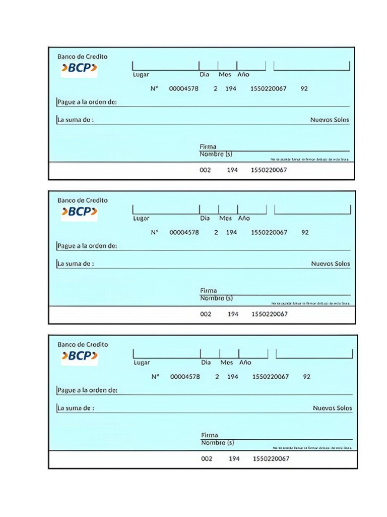 CHEQUE | PDF