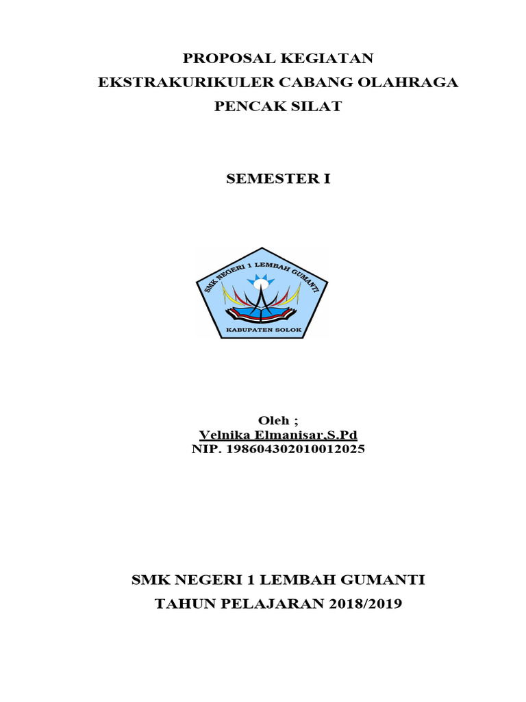 Proposal Ekskul SILAT | PDF | Bisnis | Sains & Matematika
