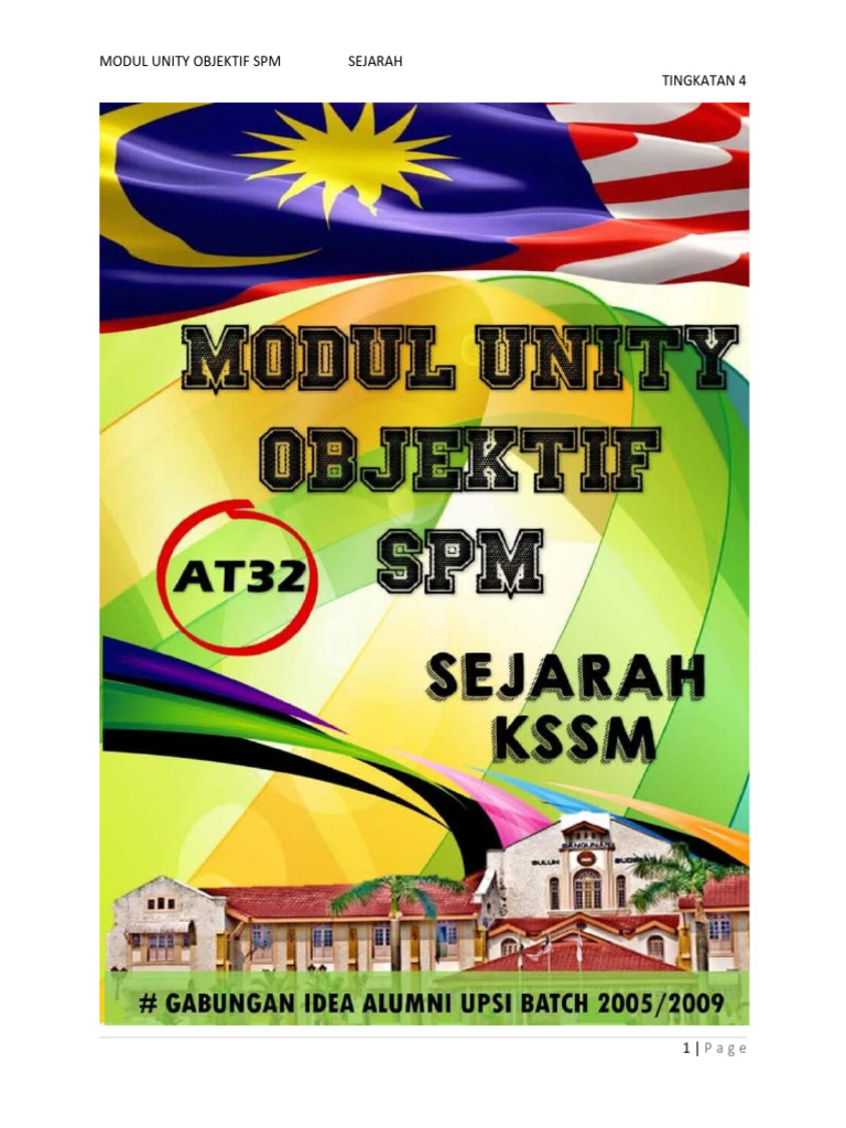 Soalan Objektif Kertas 1 PPT Ting 4 | PDF