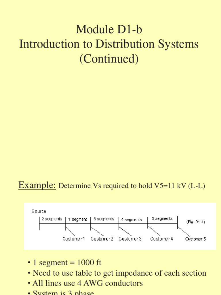Module D1-b Introduction To Distribution Systems (Continued) | PDF ...