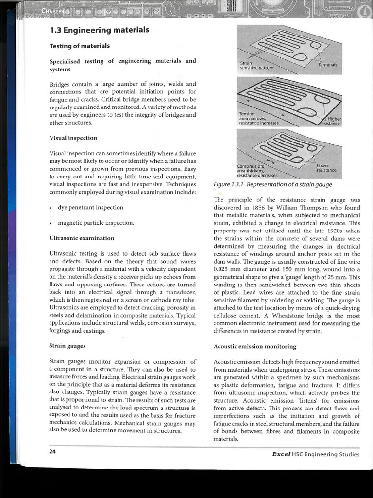 13a Testing materials - info | PDF