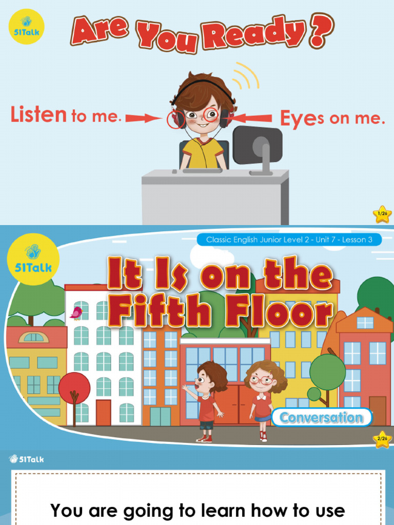 Level 2 - Unit 7 - Lesson 3 - It Is On The Fifth Floor | PDF