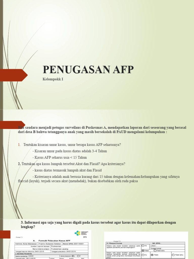 Penugasan Afp I | PDF