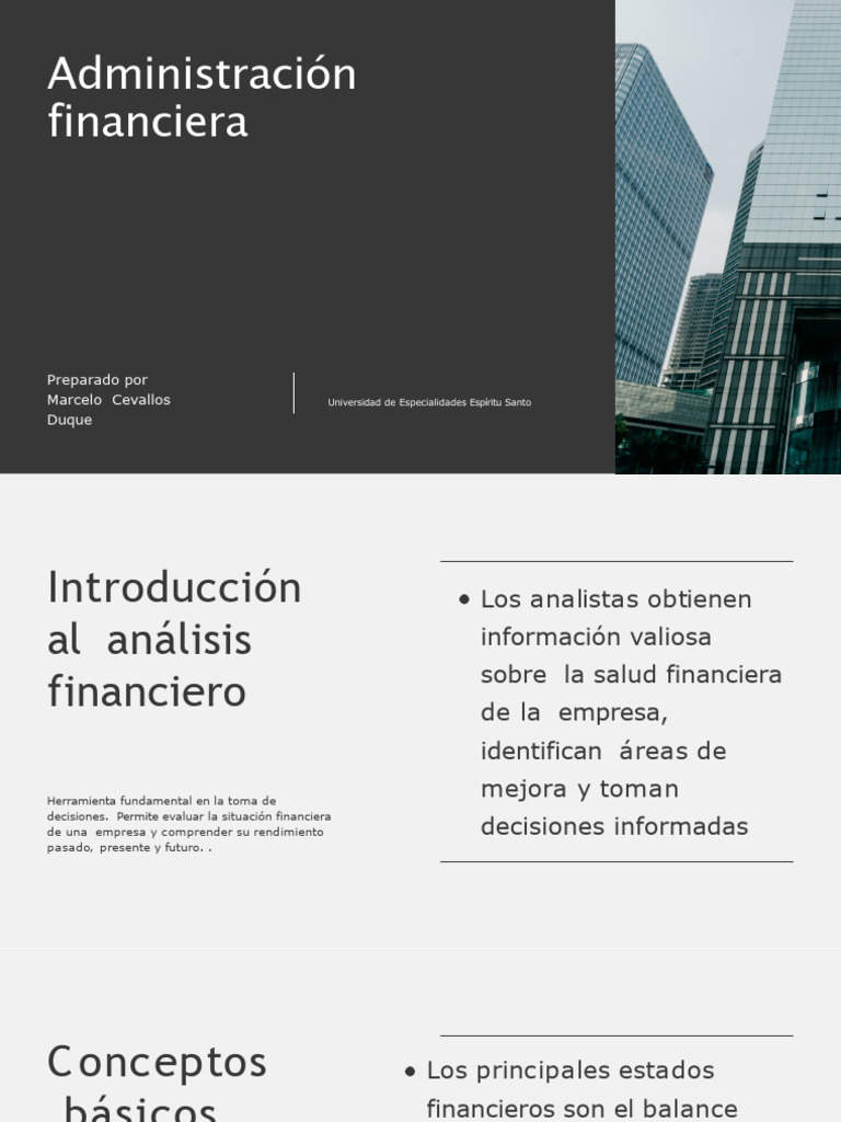 Análisis y Diagnóstico Financiero de Empresas Clases | PDF | Business | Estado financiero