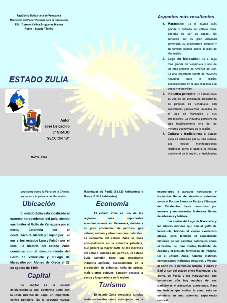 TRIPTICO 1 | PDF | Venezuela