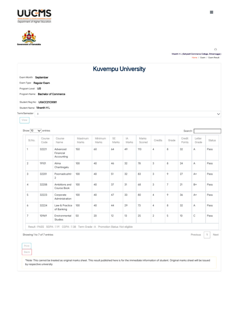 UUCMS - Unified University College Management System | PDF | Academia | Educational Stages