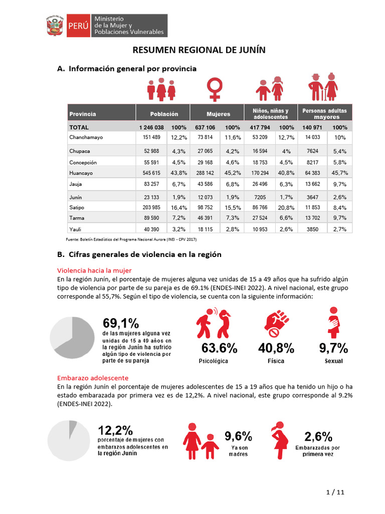 Resumen Junin | PDF | Adopción