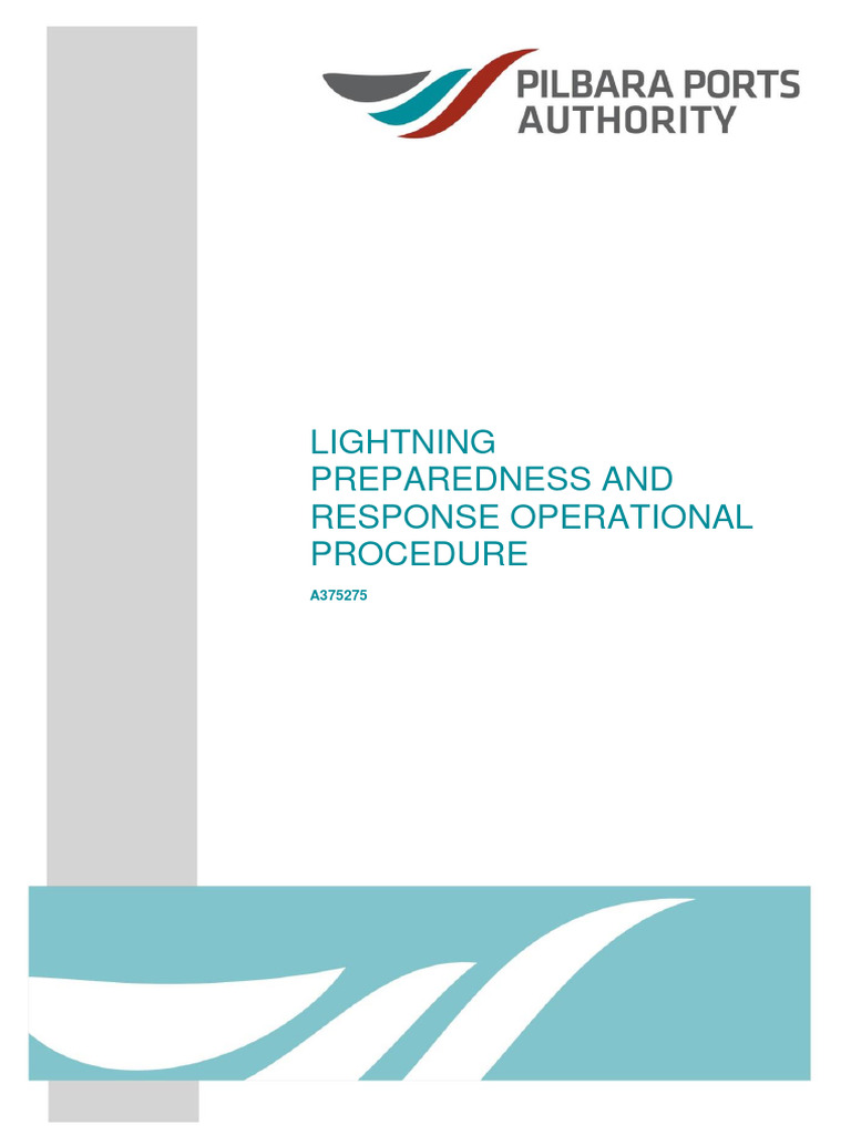 Lightning Preparedness Response Guide | PDF | Lightning | Risk