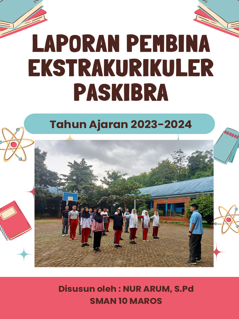 Laporan Pembina Ekskul Paskibra Arum | PDF
