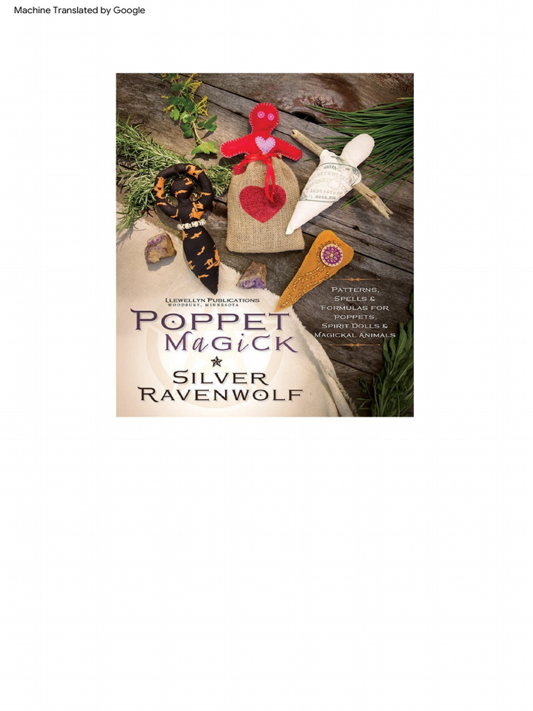 85 - BONECOS Poppet Magick Patterns, Spells Formulas For Poppets ...