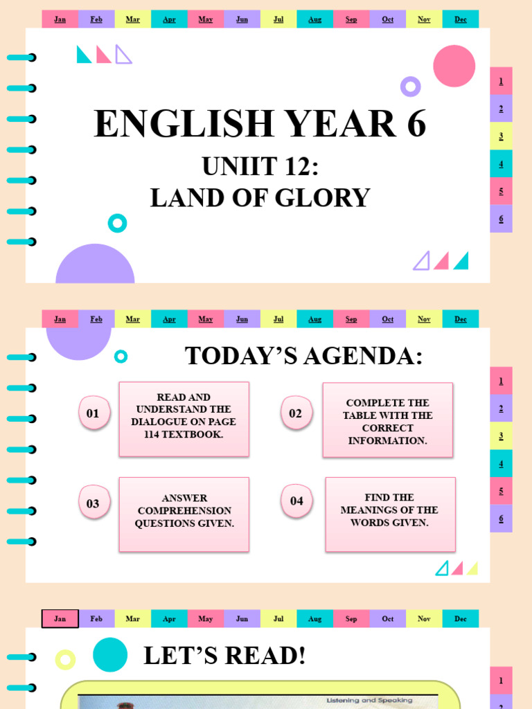 English Year 6 | PDF